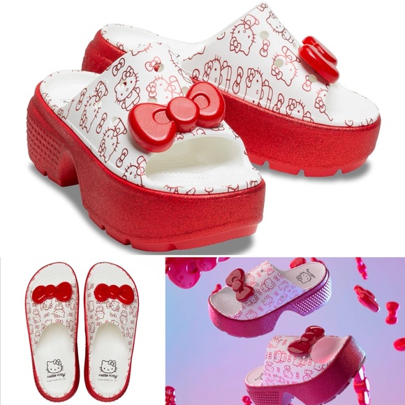 CROCS | Shoes | Limited Edition Hello Kitty X Crocs Adult Stomp Slide ...